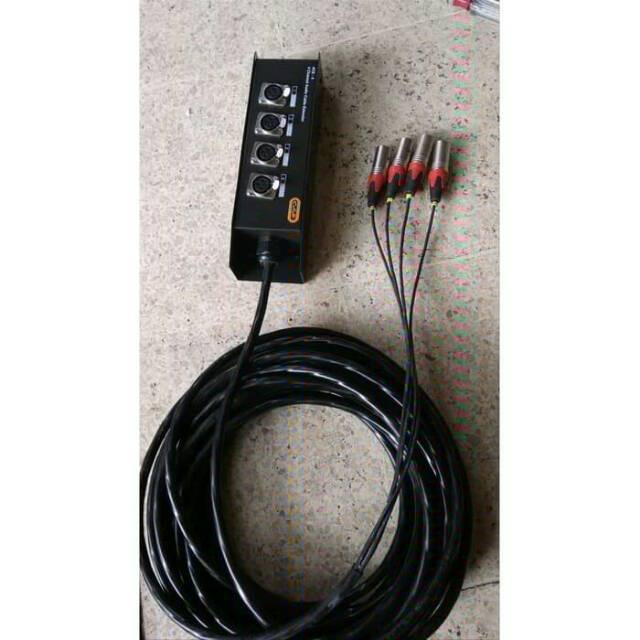 Jual Kabel snake 4ch pakai box 15m | Shopee Indonesia