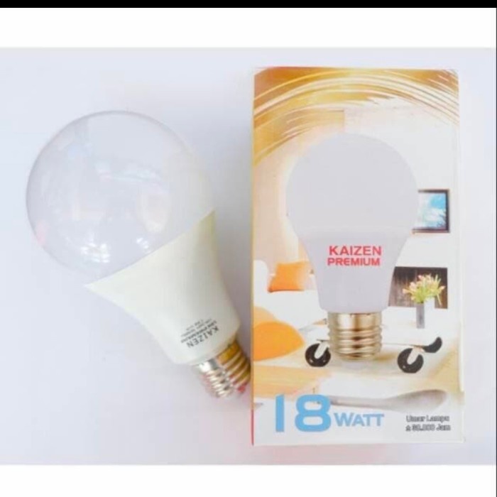 Jual Lampu Led Bulb 18 Watt KAIZEN PREIMUM | Shopee Indonesia