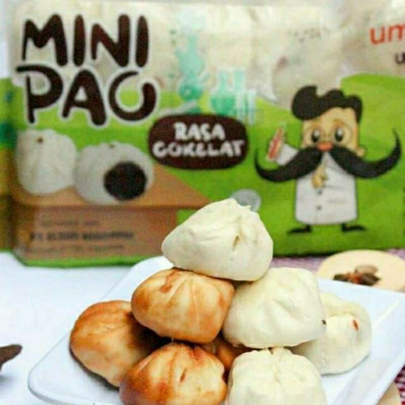Jual Minipao Coklat Pao Bakpao Mini Cokelat Lumer | Shopee Indonesia