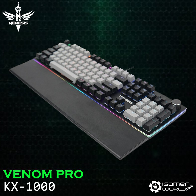 Jual NYK KX-1000 Venom Pro Mechanical Gaming Keyboard | Shopee Indonesia