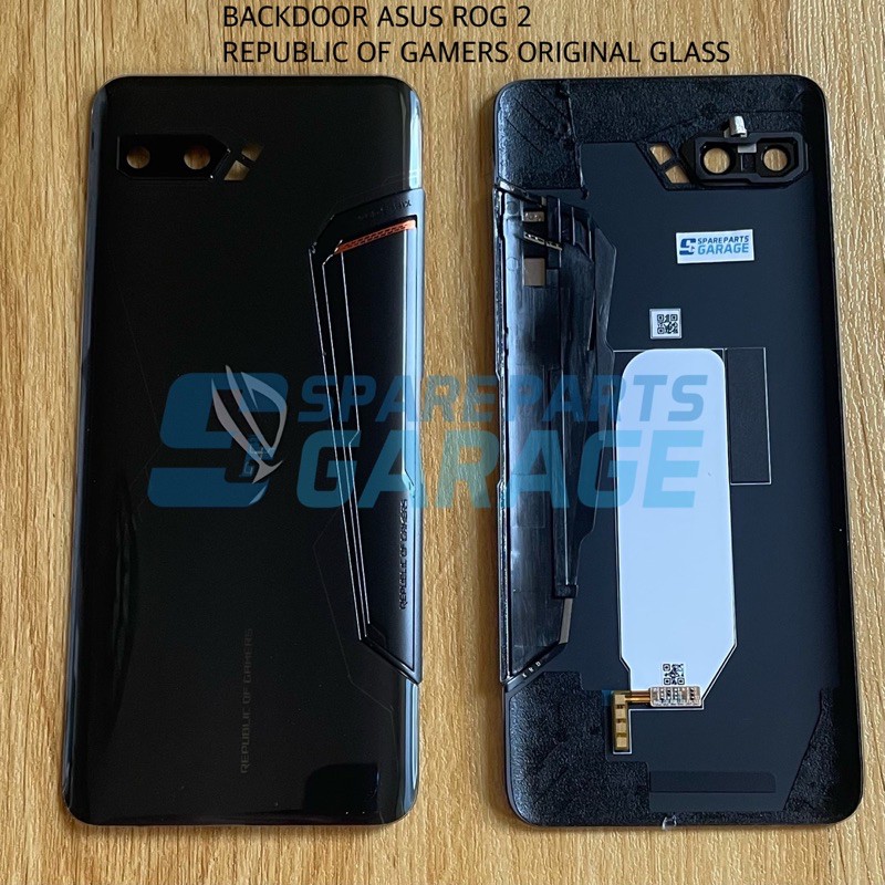 Jual BACKDOOR ASUS ROG 2 ZS660KL REPUBLIC OF GAMERS INTERNATIONAL GLASS ...