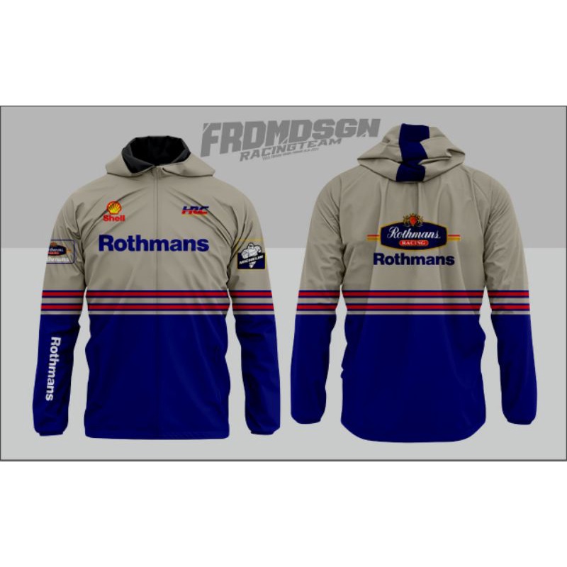 Jual JAKET MOTOR HONDA ROTHMANS WATERPROOF | Shopee Indonesia