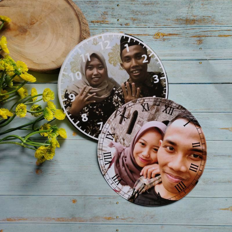 Jual Jam dinding MDF custoom 30cm | Shopee Indonesia
