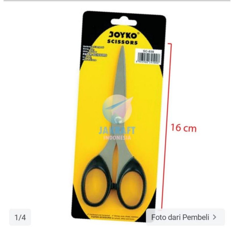 Jual Gunting tanggung Joyko Sc 838 (1pcs) | Shopee Indonesia
