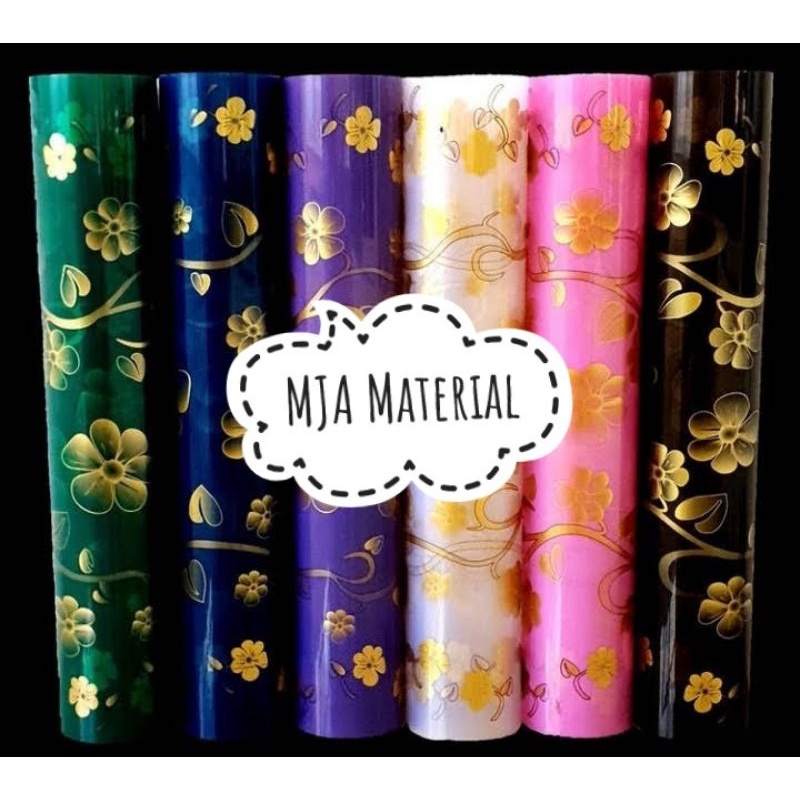 Jual Plastik pagar Fiber pagar motif bunga motif golden flower motif ...