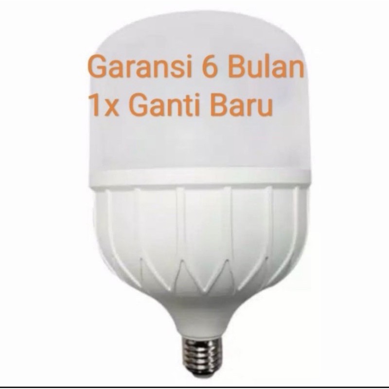 Jual lampu led bulb 50 watt 50w bohlam lampu led 50 watt fiting e27 | Shopee Indonesia