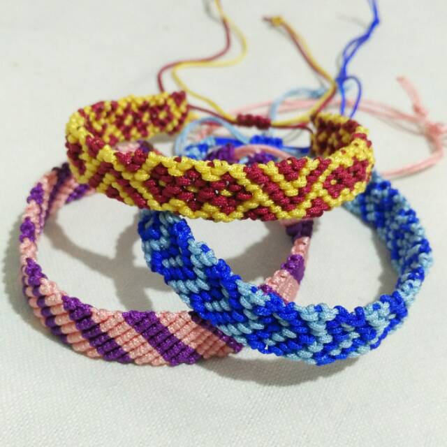 Jual Macrame bracelet / gelang macrame (discontinued) | Shopee Indonesia