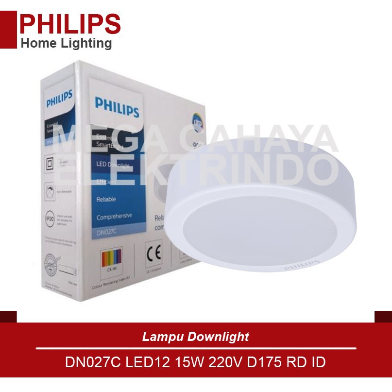 Jual PHILIPS Downlight DN027C LED12 15W | Shopee Indonesia