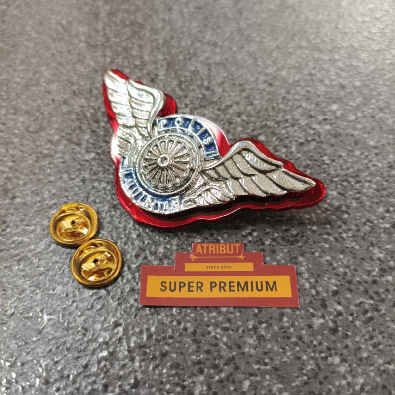 Jual PIN POLISI TERBARU DASAR AKRILIK MIROR ASLI SUPER PREMIUM | Shopee ...