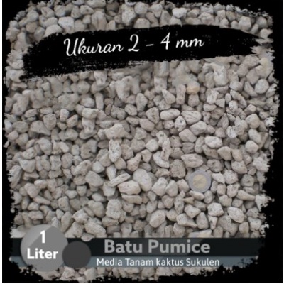 Jual Media Tanam Pumice pumis Kasar 1ltr / 1000ml Batu Apung Pumis ...