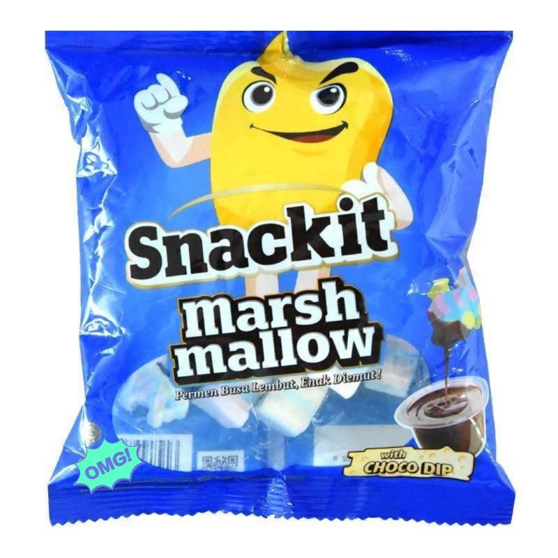 Jual SnackIt Marshmallow Choco Marlo Bag 7g | Shopee Indonesia