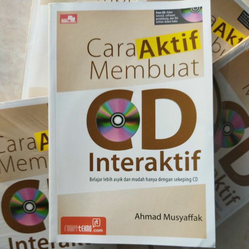 Jual Buku Cara Aktif Membuat CD Interaktif - Ahmad Musyaffak | Shopee ...