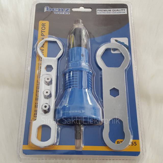 Jual Electric Rivet Gun tools adapter untuk bor listrik cordless / auto ...