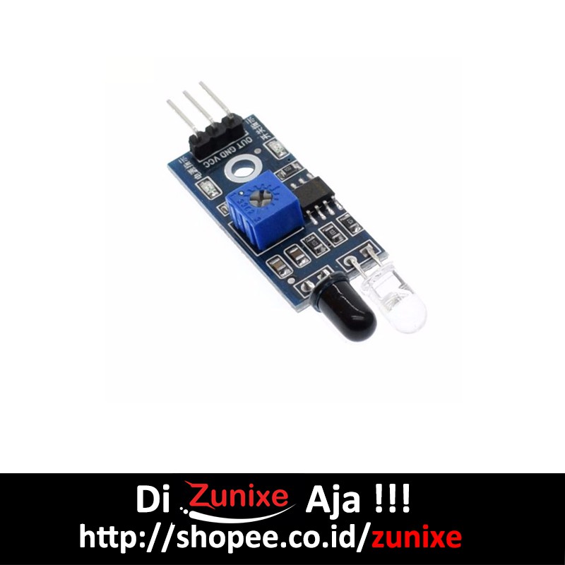 Jual INFRARED BARRIER OBSTACLE SENSOR HALANGAN RINTANGAN MODULE ...