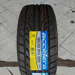 Jual Ban Mobil Ring 14 185/55 R14 Tubeles Merek Accelera Alpha | Shopee ...