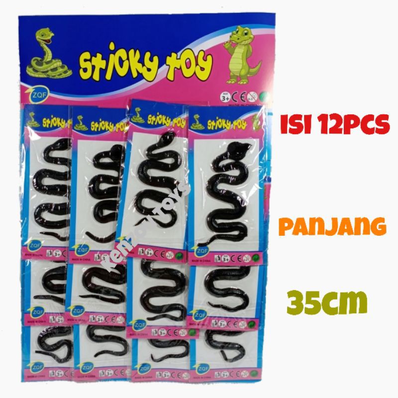 Jual Mainan Stiky Ular buaya tikus Sticky Jelly-Sticky Toy | Shopee ...