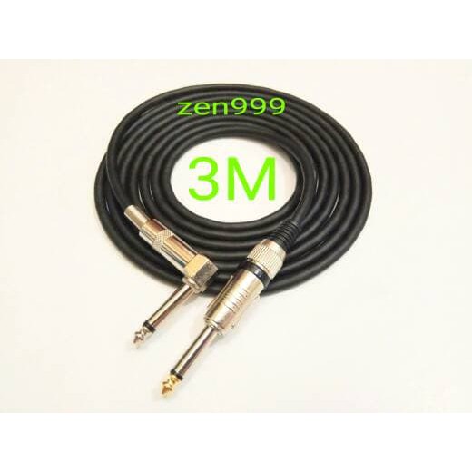 Jual kabel gitar/kabel gitar Jack L to lurus canare 3 meter | Shopee ...