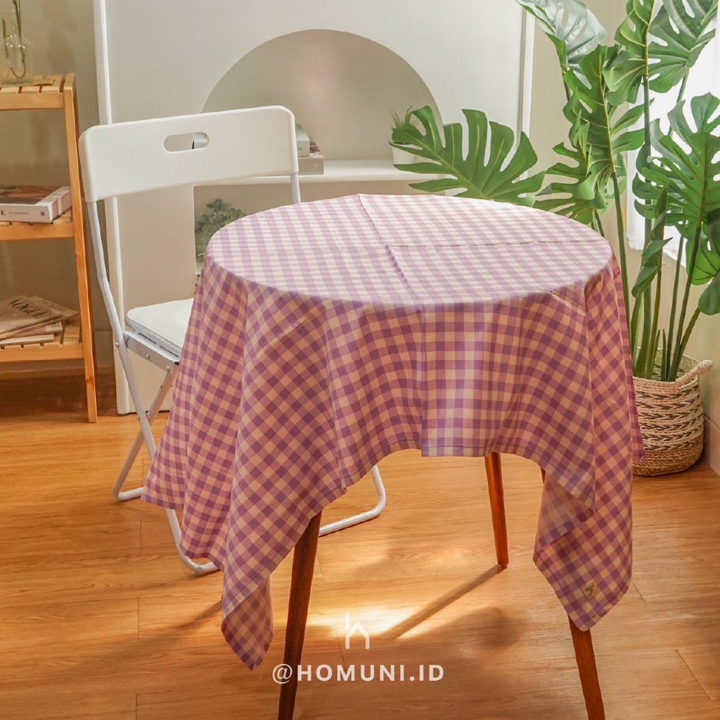 Jual Taplak Meja Motif Gingham Checker Board Kotak-Kotak/Table Runner ...