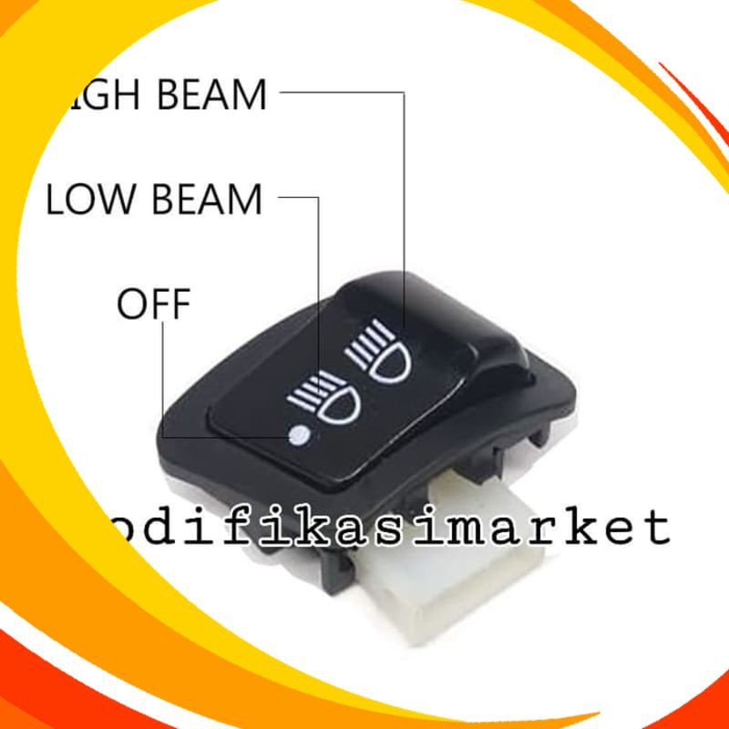 Jual Jual SAKLAR DIM MOTOR SAKLAR HIGH LOW OFF BEAM MOTOR 3 MODE ...