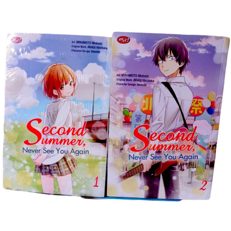 Jual Shoujo Manga Series : Second Summer, Never See You Again - 1 & 2 ...