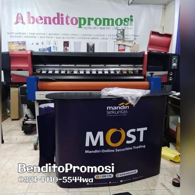 Jual BARANG BARU Meja Promosi + Cetak/Printing |Pop up table| booth ...