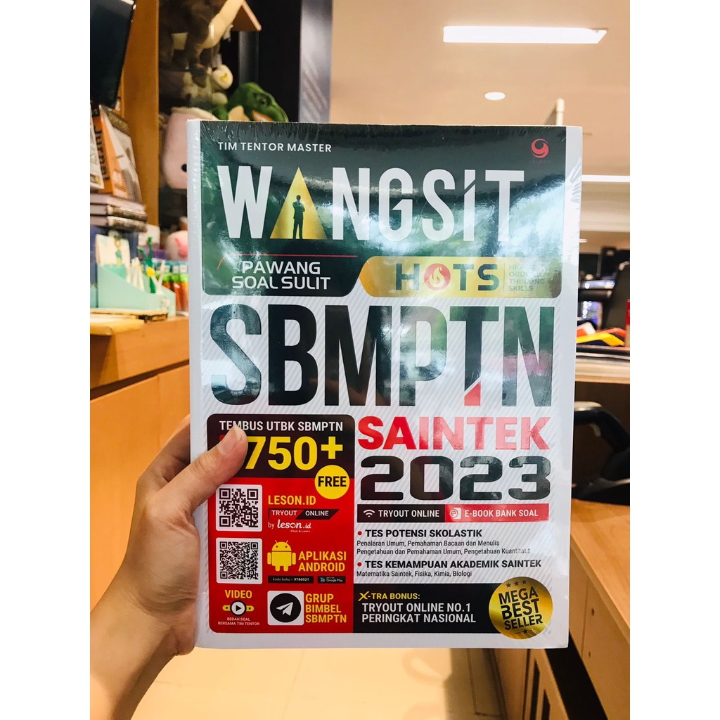 Jual Buku Wangsit Hots Sbmptn Saintek 2023 - Tim Tentor Master | Shopee ...