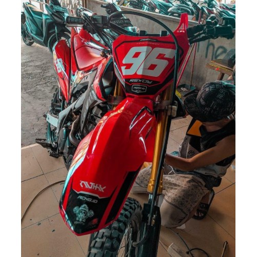 Jual DECAL CRF 150 L MERAH | Shopee Indonesia