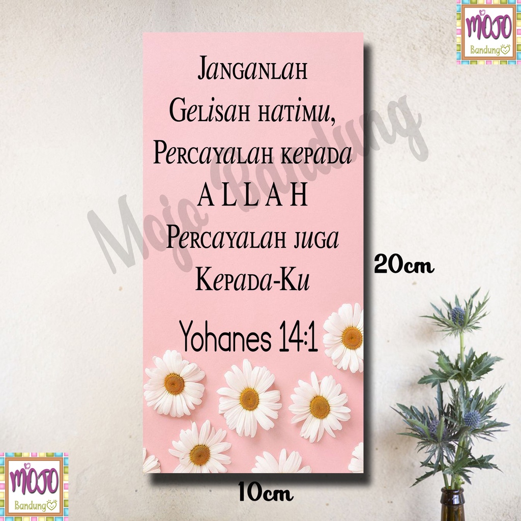 Jual Hiasan Dinding Rohani Kristen/Katolik Poster Kayu Dekorasi ...