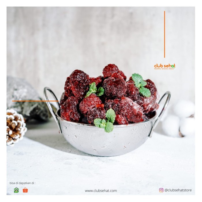 Jual IQF - FROZEN BLACKBERRIES, 1 KG | Shopee Indonesia