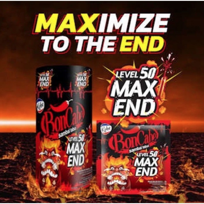 Jual KOBE BON CABE LEVEL 50 MAX END BONCABE CABAI CHILI POWDER BOTOL 30 ...