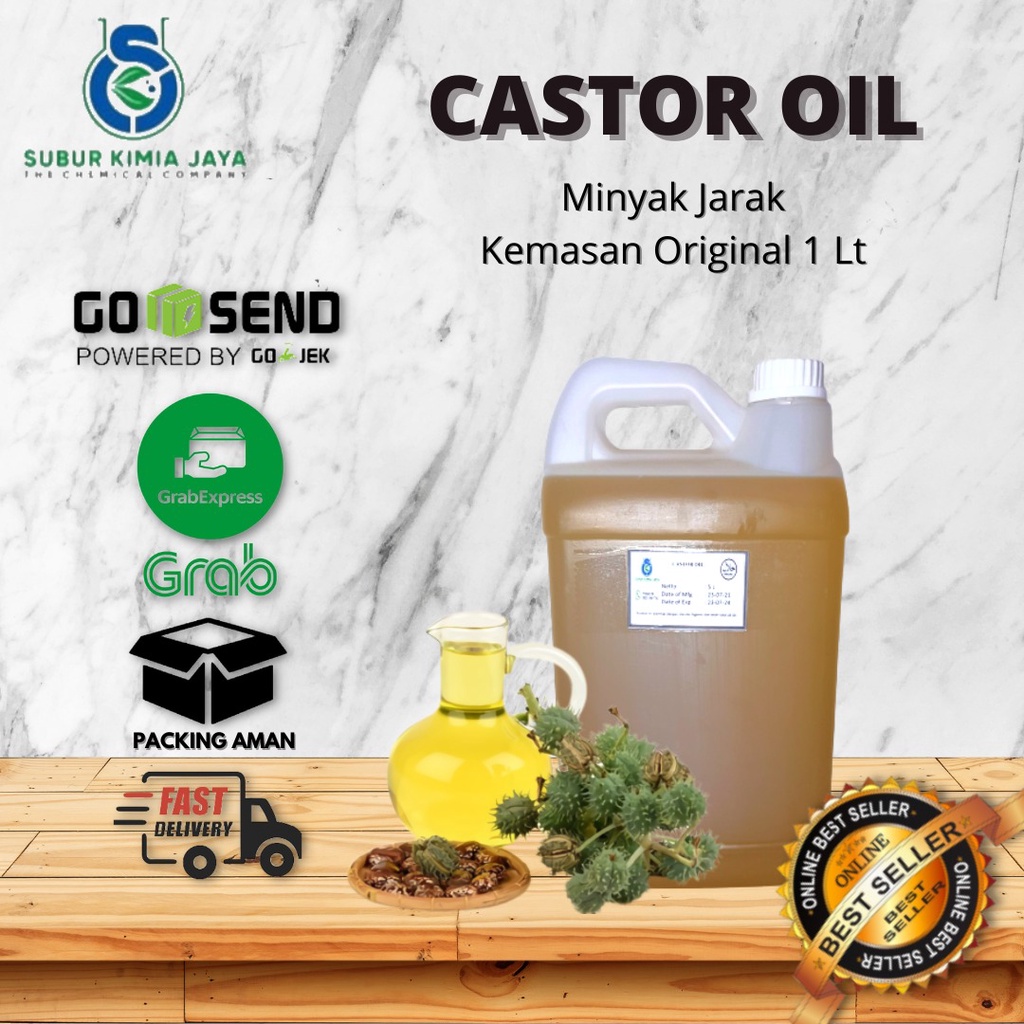 Jual Castor Oil / Minyak Jarak 5L | Shopee Indonesia