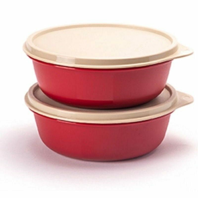 Jual Original Tupperware 100% modular vivid bowl (1pcs) penyimpan ...