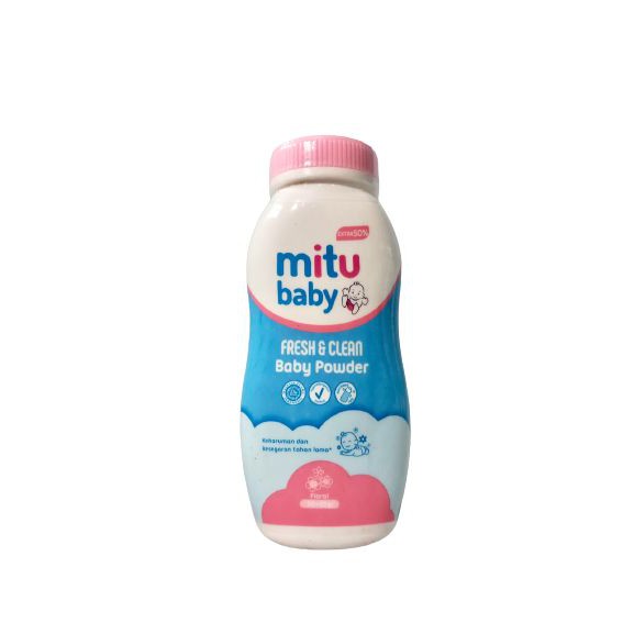 Jual Mitu Baby Powder Floral 50+25gr | Shopee Indonesia