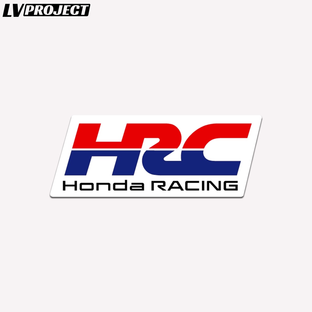 Jual Stiker HRC Printing Laminasi Glossy 7cm Sticker Racing Motor Honda ...