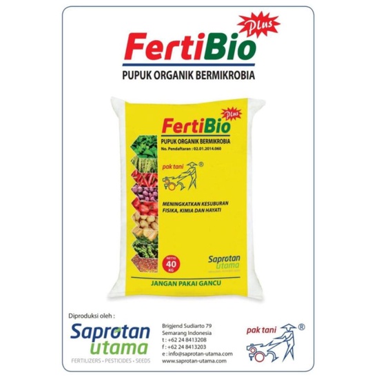 Jual Pupuk Organik Bermikroba Fertibio Plus Kemasan Repack 1KG Ferti ...