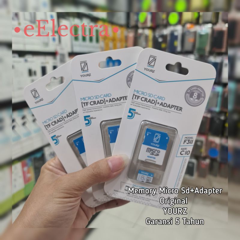 Jual Memory Card Micro Sd + Adaptet Class 10 Garansi 5 Tahun Original ...