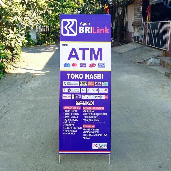 Jual "\"\"\"\] Standing Banner Besi Ukuran 160x60 cm Tebal Besi 2 cm ...