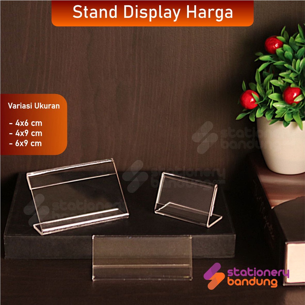 Jual Acrylic akrilik price tag label nama tent card label harga lebel ...