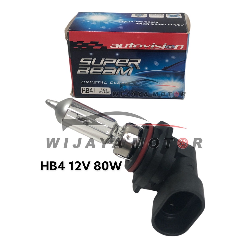 Jual LAMPU HB4 12V 80W AUTOVISION SUPER BEAM | Shopee Indonesia