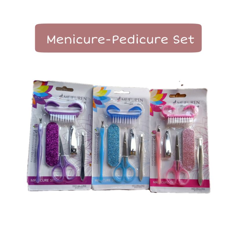 Jual Paket Menicure Pedicure Set / Meni Pedi Set / Perlengkapan meni ...