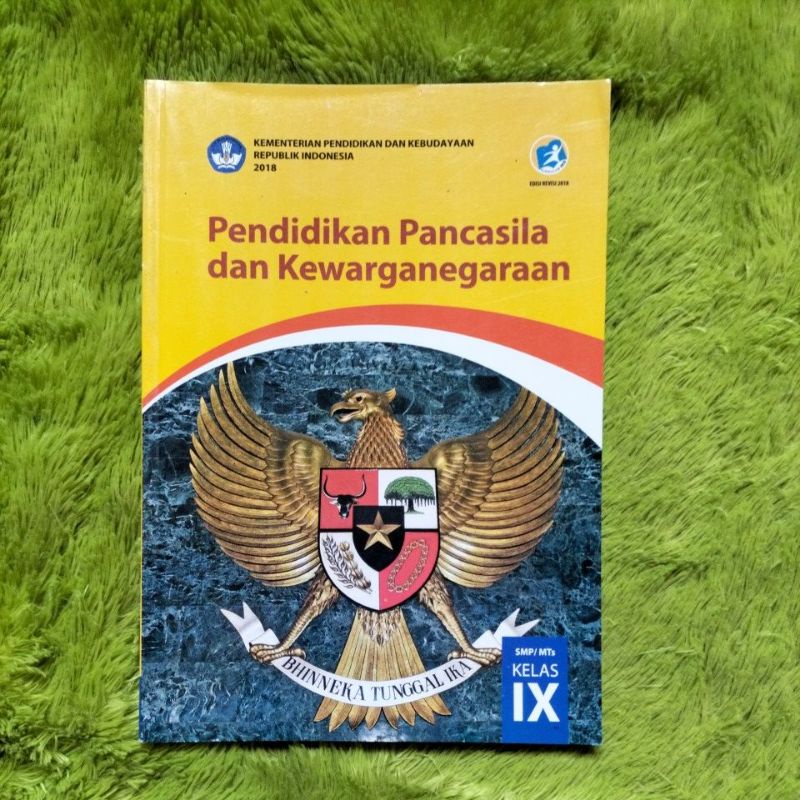 Jual ORIGINAL BUKU PENDIDIKAN PANCASILA DAN KEWARGANEGARAAN SMP KELAS 9 | Shopee Indonesia
