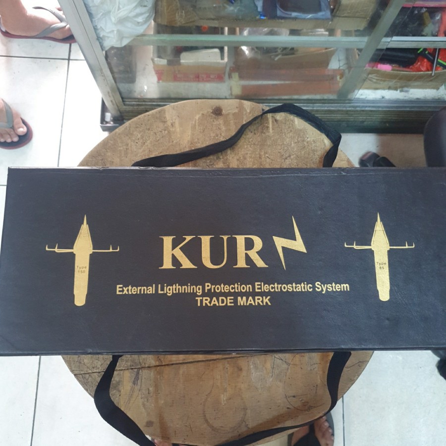 Jual PENANGKAL ANTI PETIR KURN R85 R 85 R150 R 150 BOX HITAM 100% ...