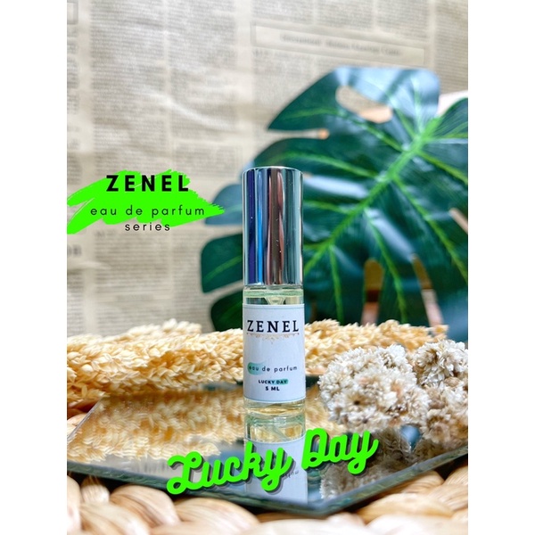 Jual ZENEL eau de parfume travel pack LUCKYDAY ( 5ml ) | Shopee Indonesia