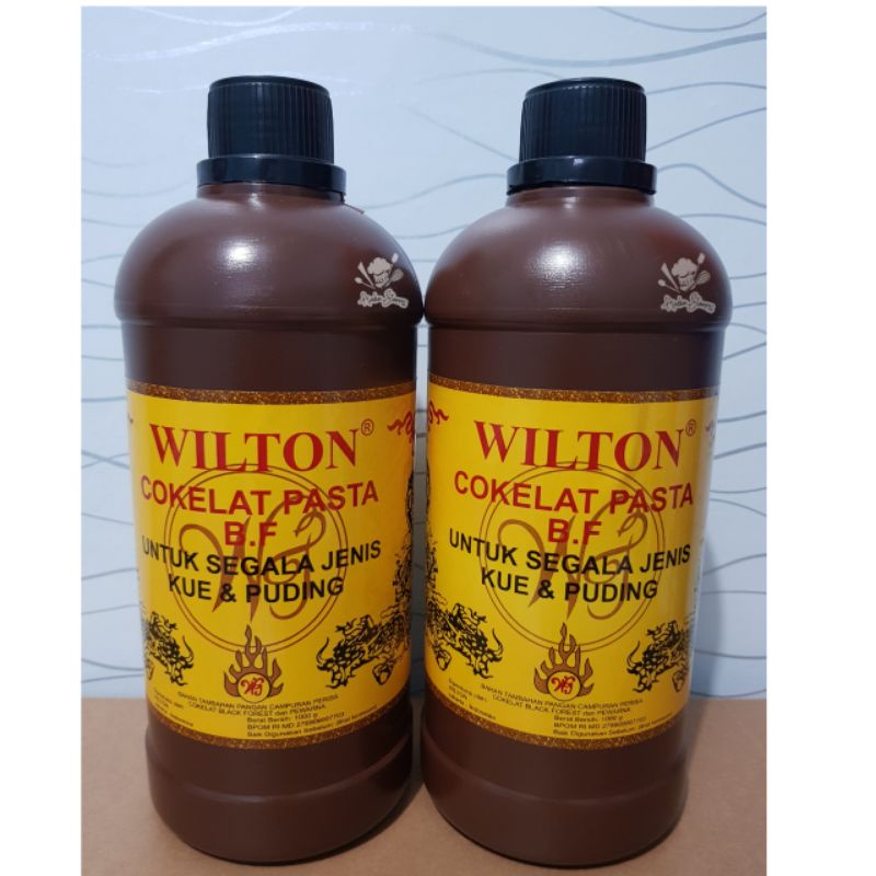Jual Wilton Coklat Pasta Black Forest 1000ml | Shopee Indonesia