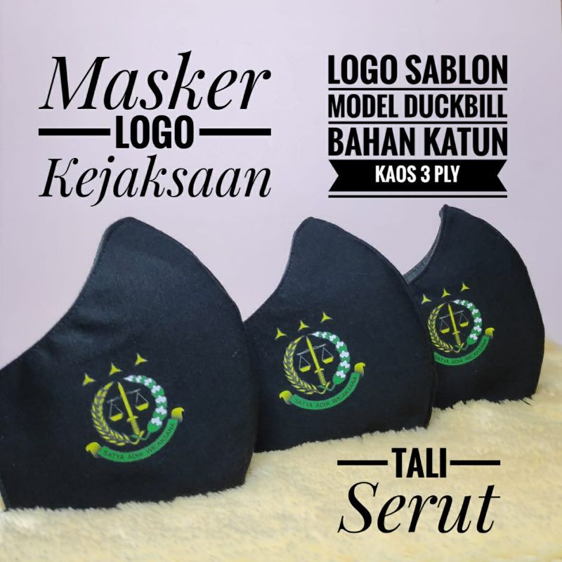 Jual Masker logo Kejaksaan 3Ply | Shopee Indonesia