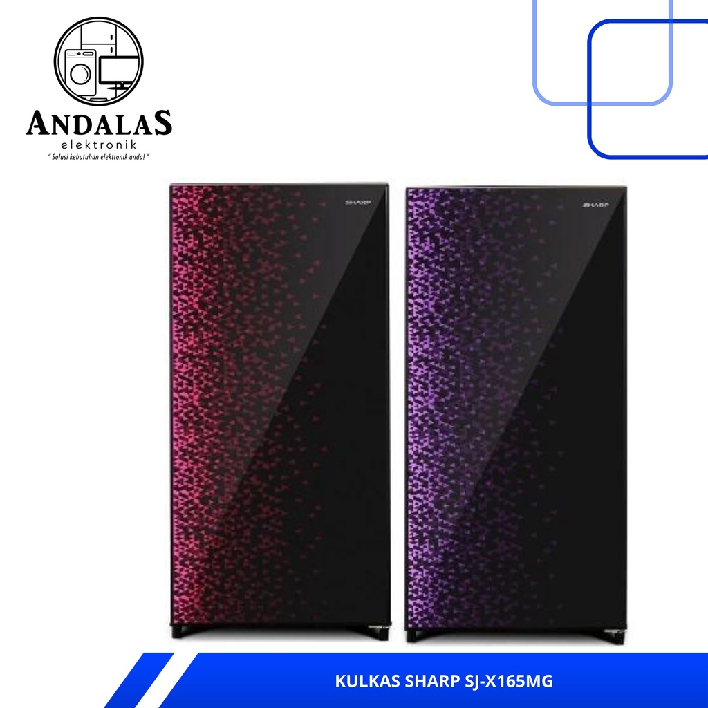 Jual KULKAS SHARP 1 PINTU SJX-165MG / SJX 165 MG 133LITER SEMI AUTO DEFROST 165MG | Shopee Indonesia