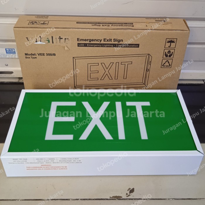 Jual Lampu Exit Emergency Vitalite Lampu Petunjuk Exit Led | Shopee ... Jual Lampu Exit Emergency Vitalite Lampu Petunjuk Exit Led | Shopee ...