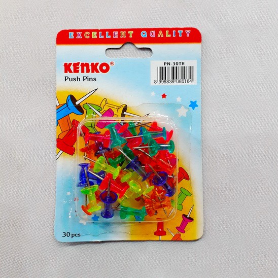 Jual PUSH PIN KENKO WARNA | Shopee Indonesia