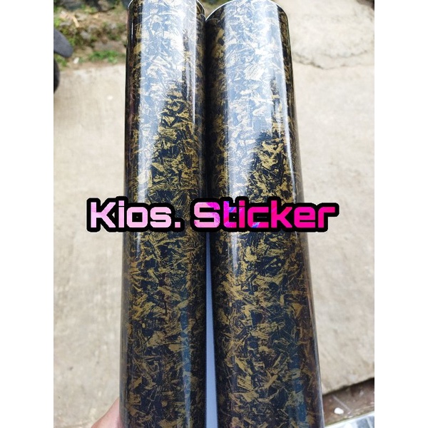 Jual Sticker Skotlet Karbon Forged Composite Hitam Stiker Forged Carbon ...
