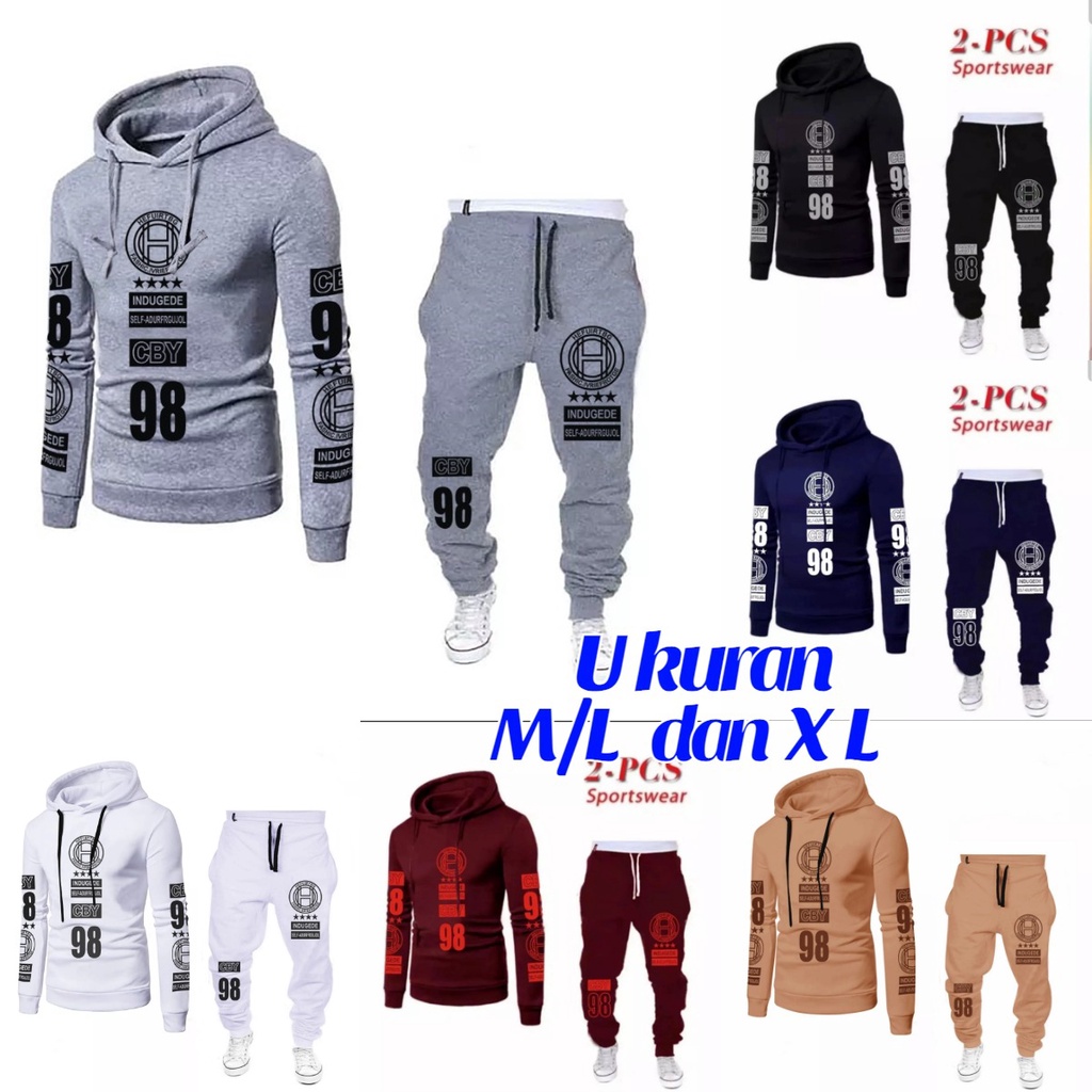 Jual Asgard777 - setelan INDUGEDE / satu set / hoodie cowok / sweater ...